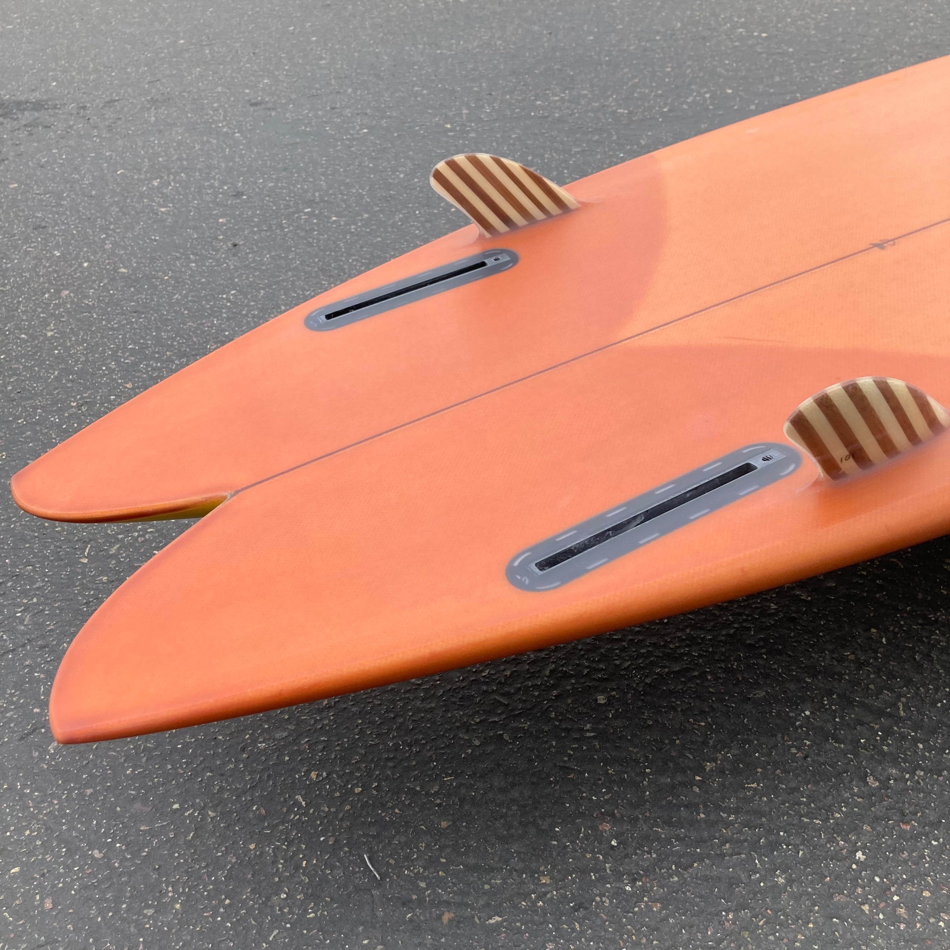 Derrick Disney Surfboards Twinzer Fish 5’4-20-2 1/2 Stock — Resin Craft ...